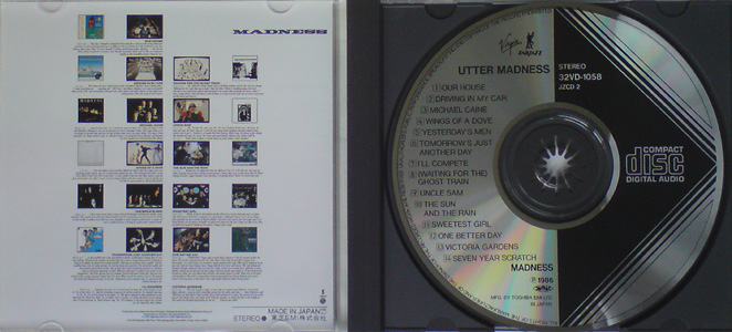 UTTER MADNESS CD ALBUM